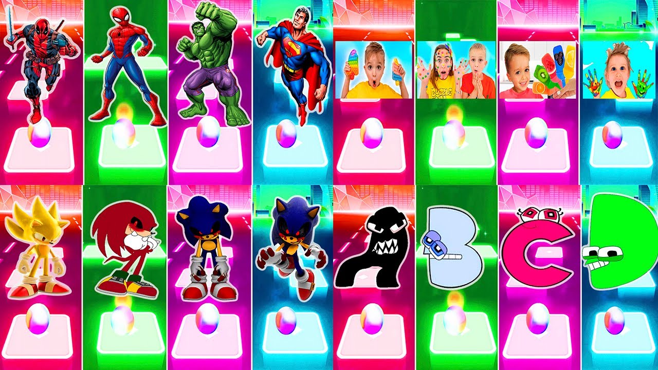 ALPHABET LORE 🆚 ALPHABET LORE TEAM 🆚 ALPHABET LORE SONG 🆚 Tiles Hop EDM RUSH🔥 ️🎶 - YouTube