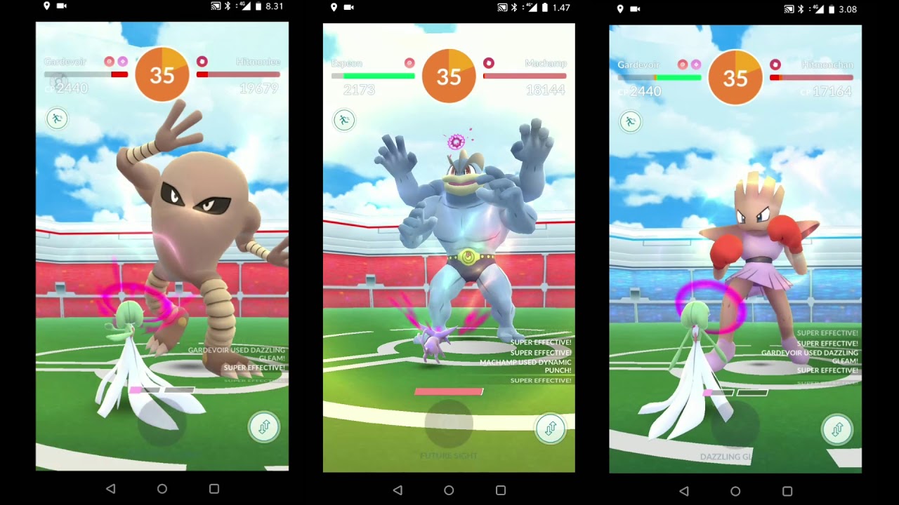 Machamp Vs Hitmonlee