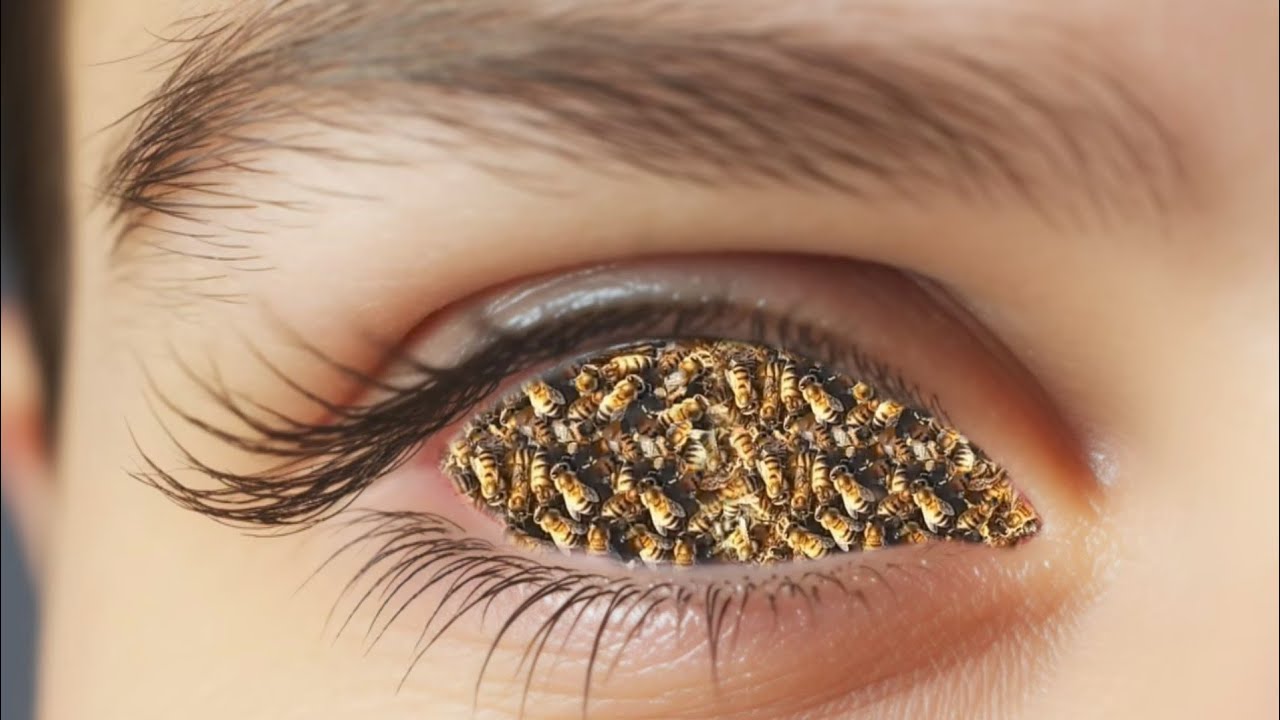 ASMR Severely Infected Eyes Treatment From Maggot & Worms || Asmr deep cleaning & 2d animation ...