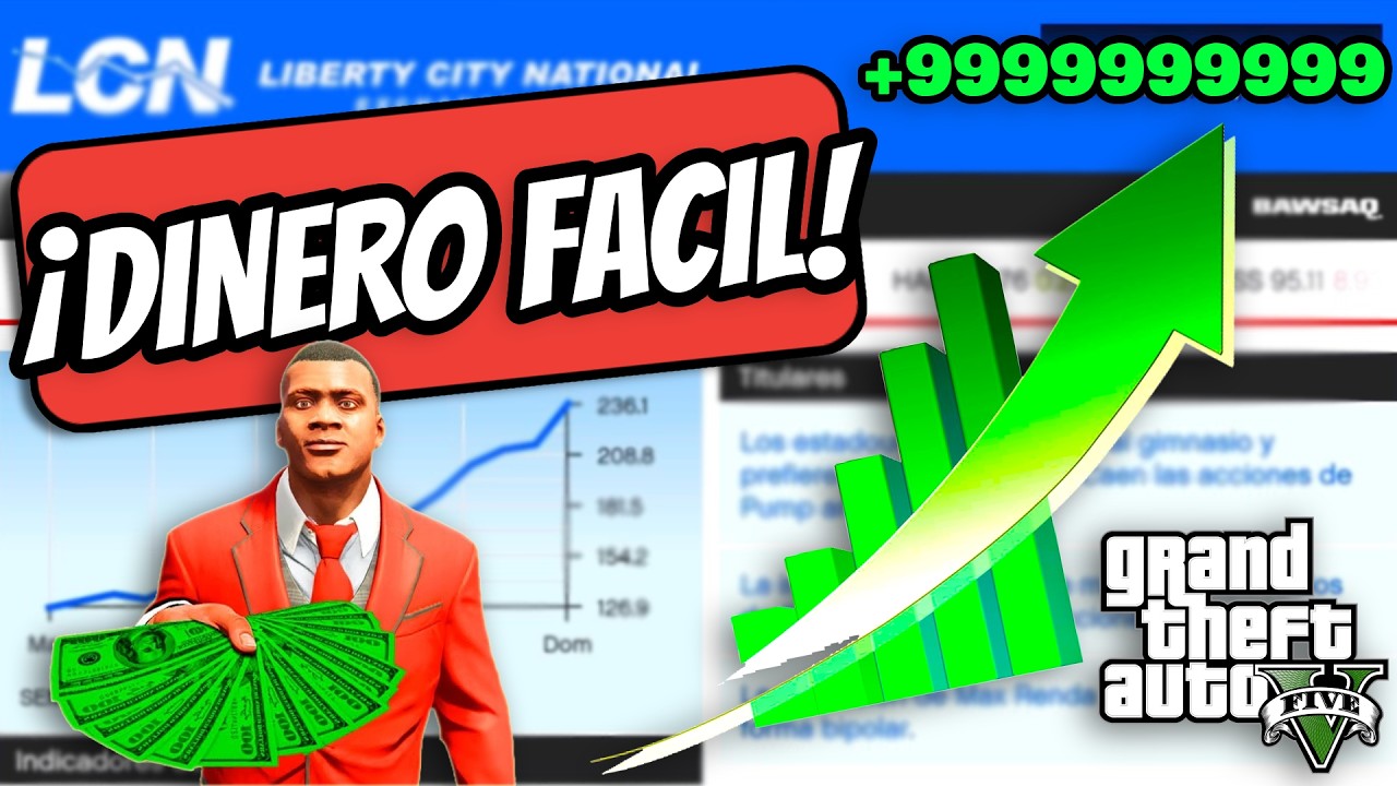 como ganar MUCHO DINERO RAPIDO en el modo Historia de GTA 5 (Guia del ...
