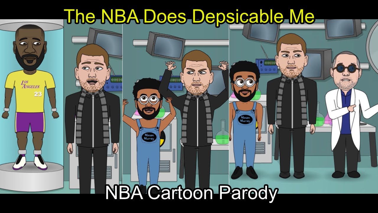 The NBA Does Despicable Me! Nikola Jokic gets in touch with his inner ...