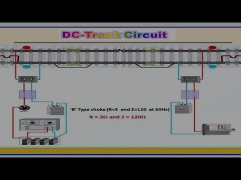 Track circuit in railway || track circuit perameter || DC track circuit ...