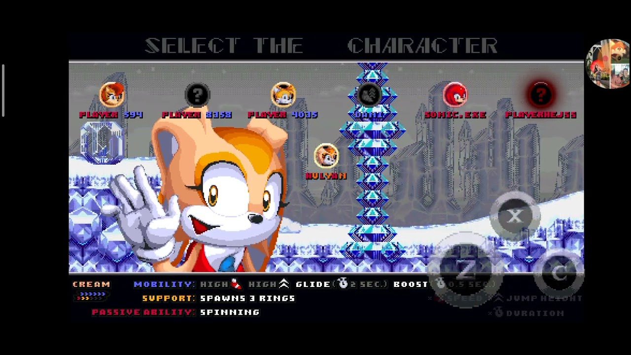 Cream gameplay and exetior || sonic.exe the disaster 2d remake || - YouTube