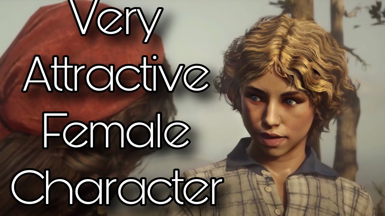Red Dead Online Very Attractive Female Character Creation - YouTube