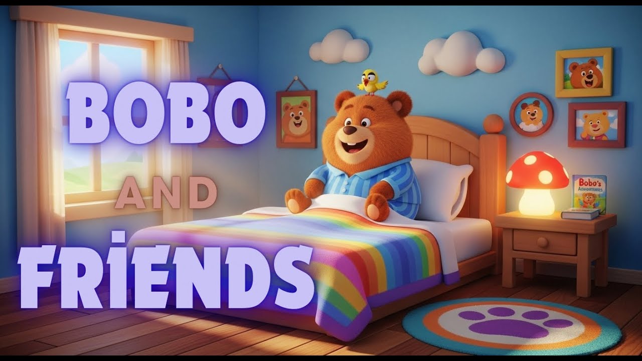 Bobo Finds the COLORS Bedtime Story for Kids - YouTube
