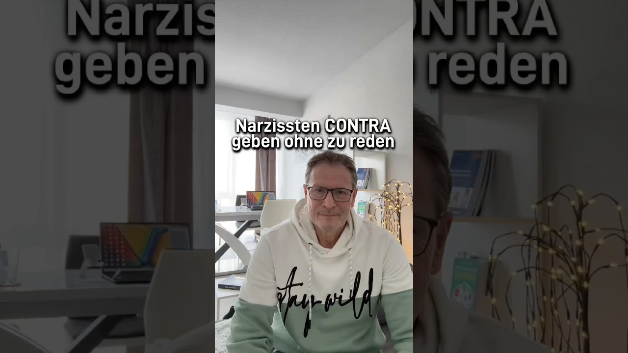 Narzissten Contra geben ohne zu reden - YouTube