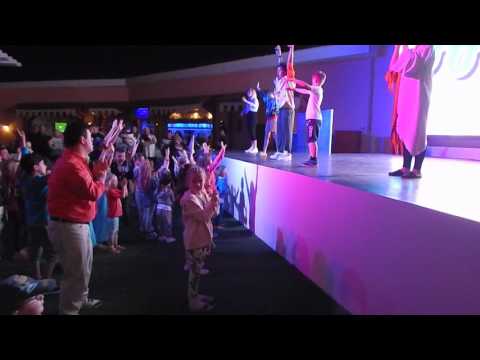 Jungle Aqua Park 2017. Animation Team feat. Slava - Mini Disco. Dance 4.
