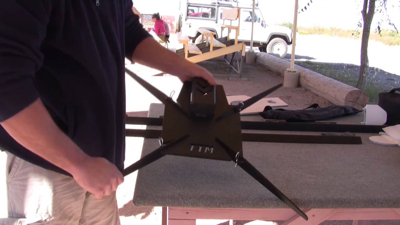 The Target Man Multi Purpose Target Base by Spartan Armor Systems - YouTube