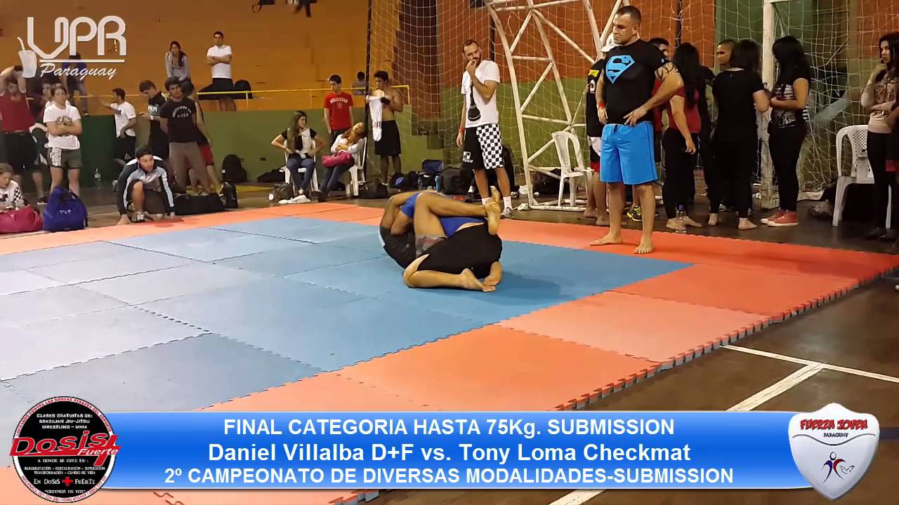 DANIEL VILLALBA D+F vs TONY LOMA CHECK-MAT FINAL HASTA 75Kg - YouTube