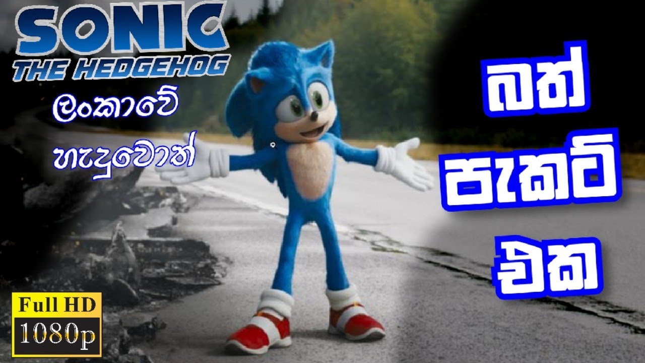 Sonic ලංකාවේ හැදුවොත් - If Sonic was made by Sri lanka - Sonic Sinhala ...