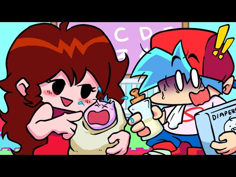 GIRLFRIEND HAS A BABY!?  - Friday Night Funkin Animation