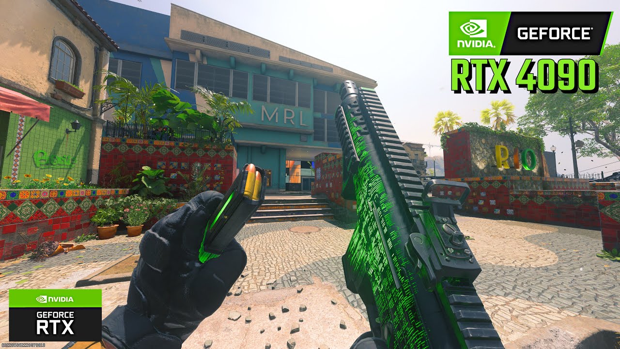Modern Warfare 3: New Map RIO - 4k Extreme Settings DLSS Off [14900k ...