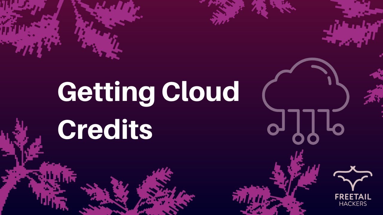Getting and Using Cloud Credits - YouTube