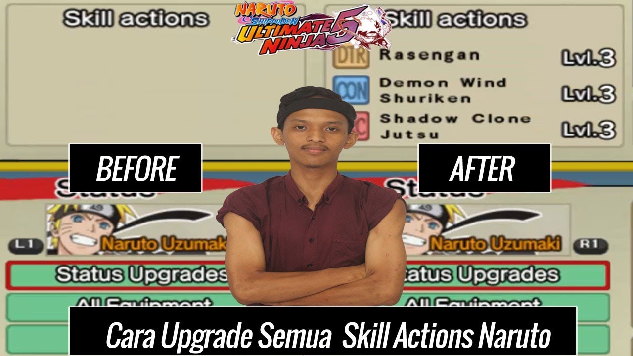 Cara Upgrade Semua Skills Actions Naruto Uzumaki - Naruto Shippuden ...