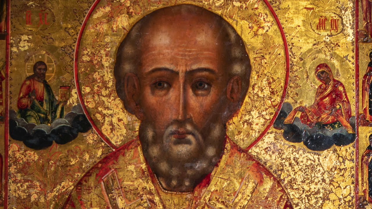 Visiting the Icons of Glenstal Abbey #25 - Saint Nicholas - YouTube