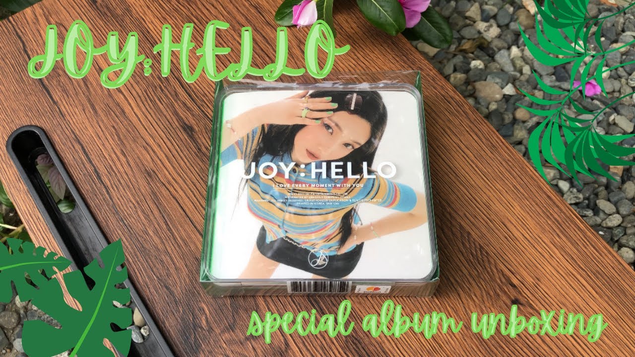 Joy: Hello special album unboxing Case ver. - YouTube