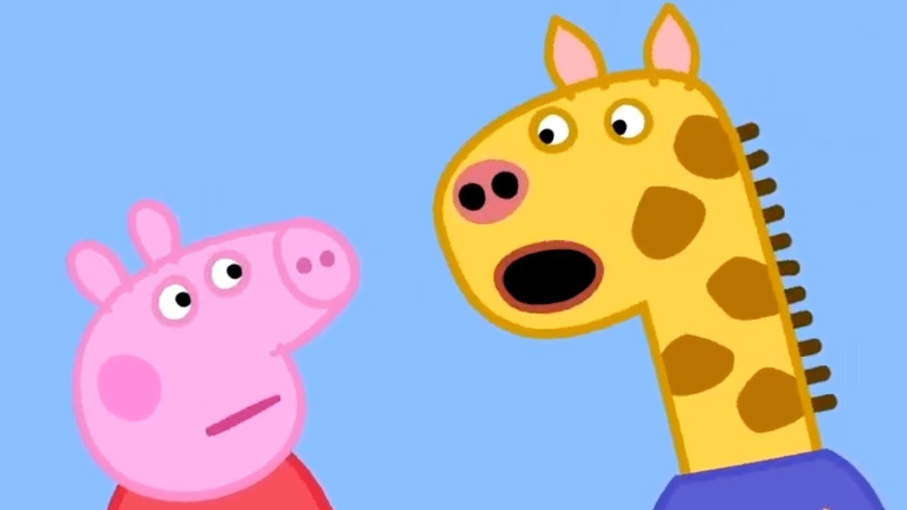 Peppa Trifft Gerald Giraffe 🦒 Cartoons für Kinder | Peppa Wutz Neue ...