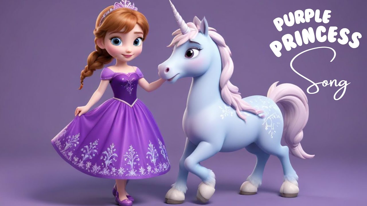 Purple Princess Song | Kids Song | Nursery Rhyme | Polo Pal Rhyme - YouTube