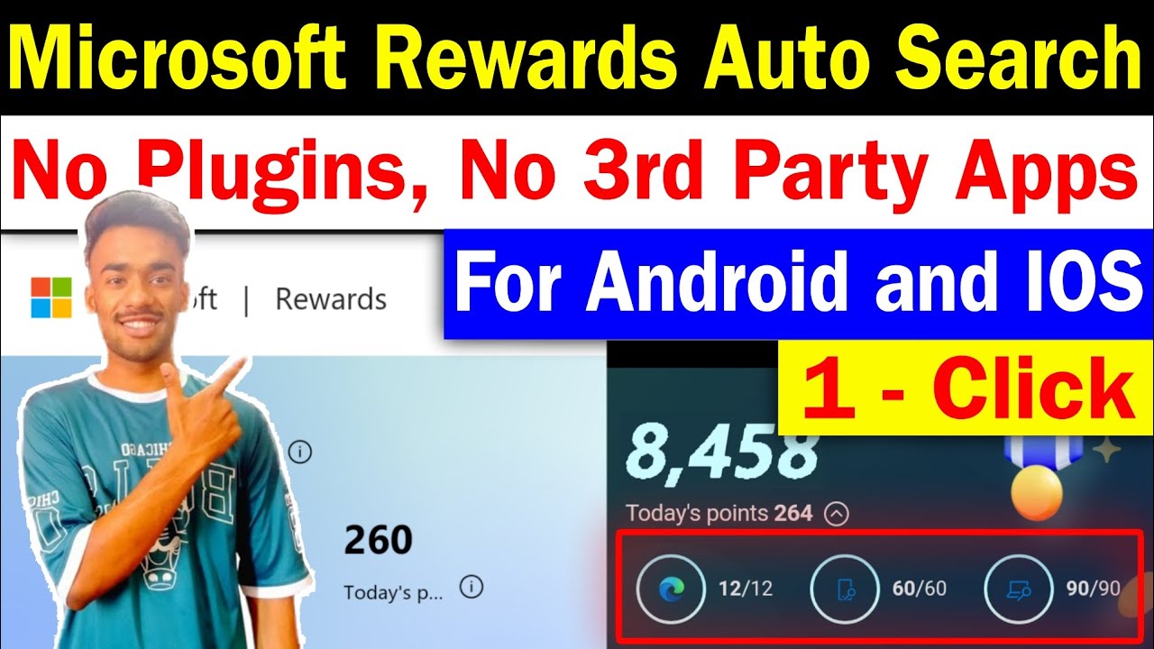 How to Auto Search on Bing | 💯 Safe Trick for Mobile & PC | No Ban ☠ ...