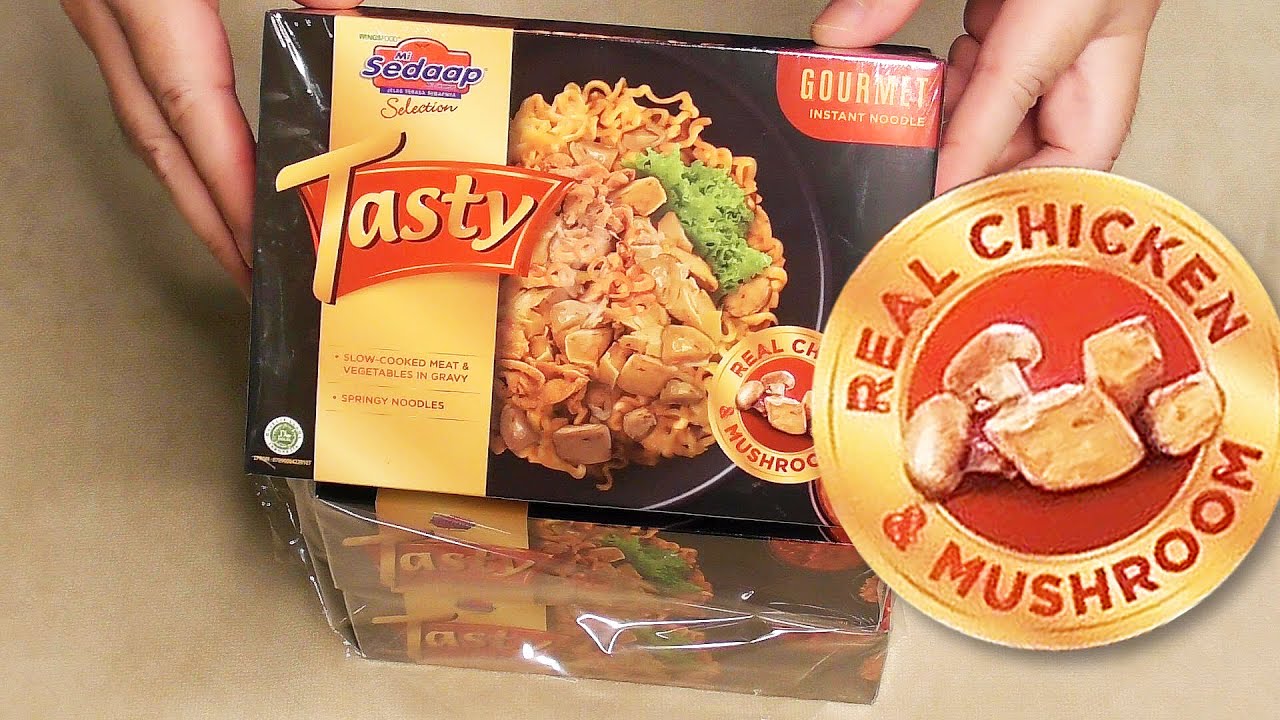 Indonesia Gourmet Instant Noodle - Mi Sedaap Tasty With Real Chicken ...