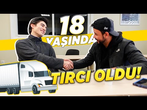 EN GENÇ TIRCI | 18 Yaşında TIRCI Oldu! | AMERİKALI GENÇ KADİR