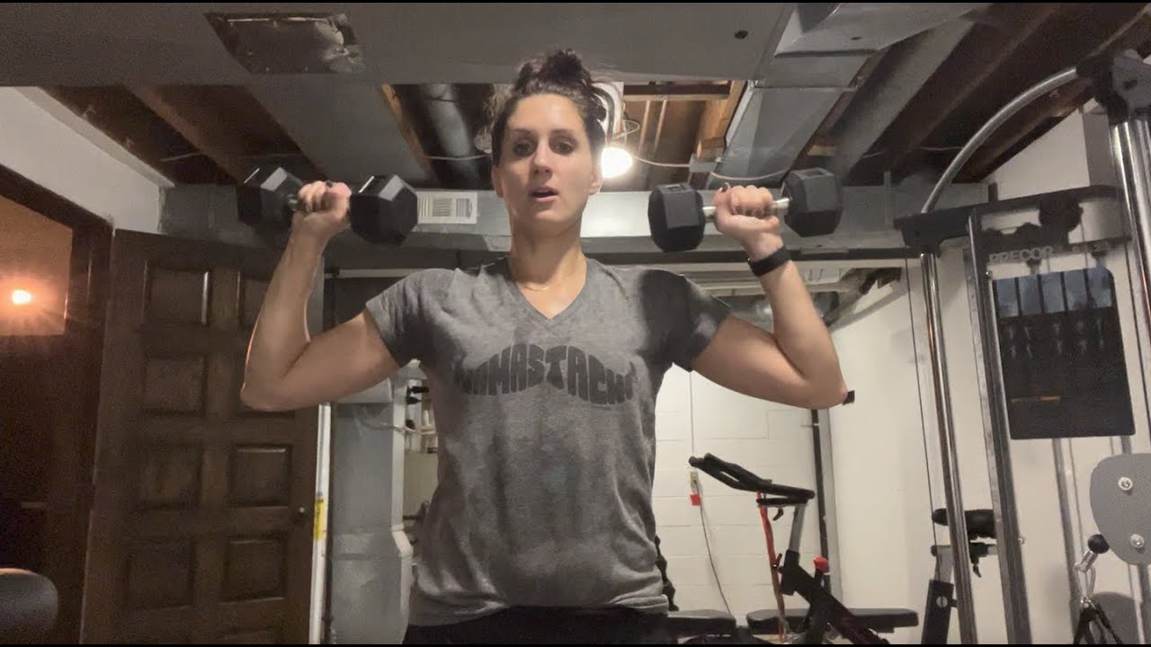 EASY FITNESS WITH DR. NATALIE GENTILE: Shoulder exercises - YouTube