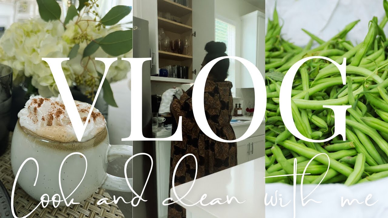 A DAY IN THE LIFE OF A BLACK HOMEMAKER | COOK AND CLEAN WITH ME ...