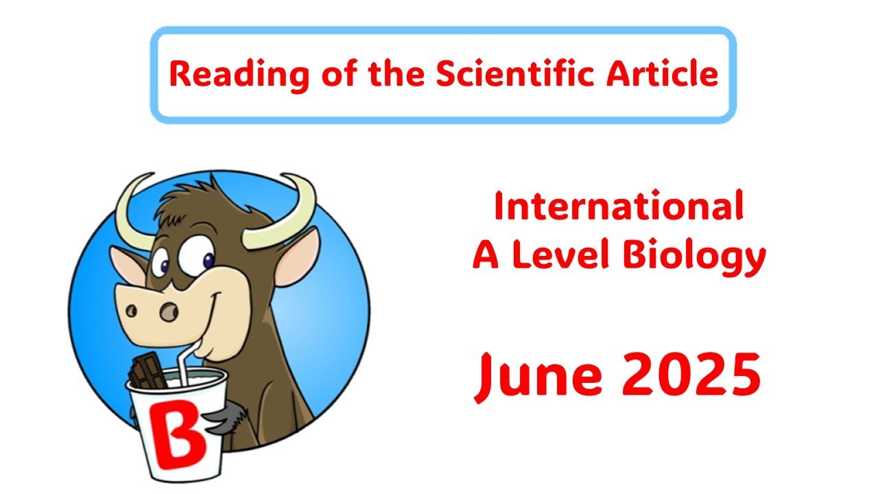 Audio of the pre-released scientific article for IAL Biology | JUNE ...