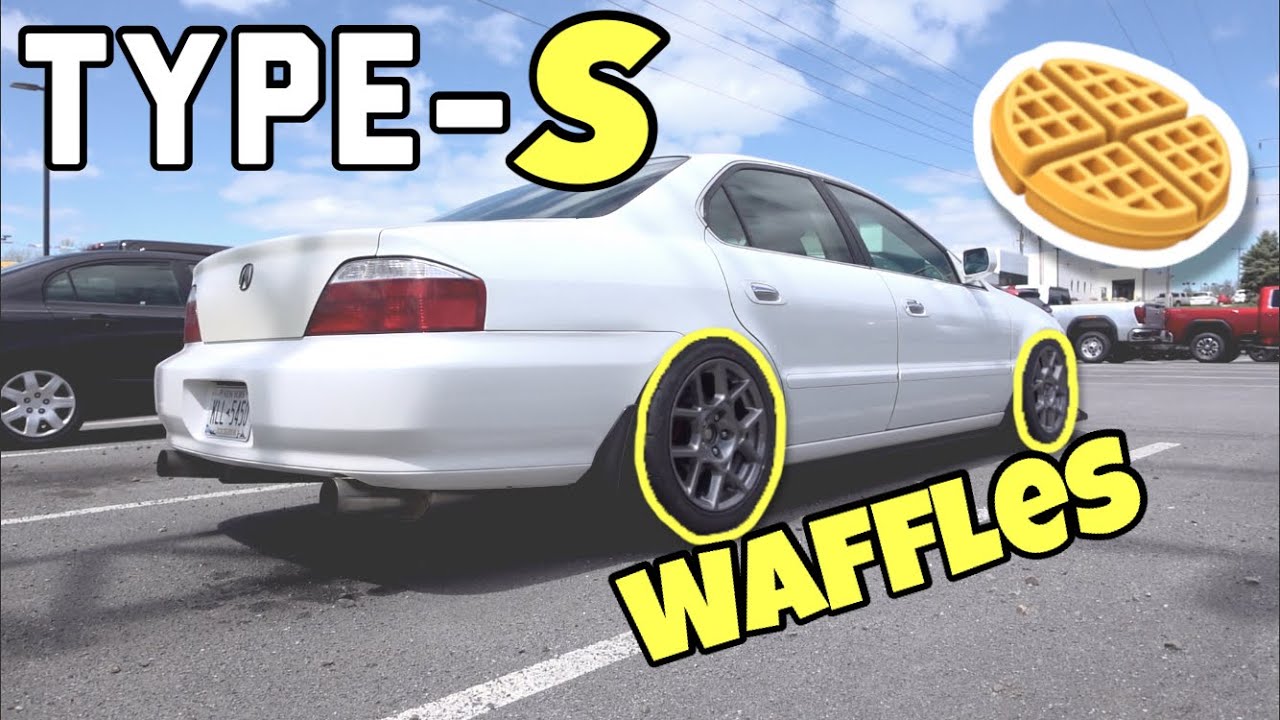 NEW WHEELS | Type-S Waffles | 2G Acura 3.2TL | Falken Azenis RT615K ...