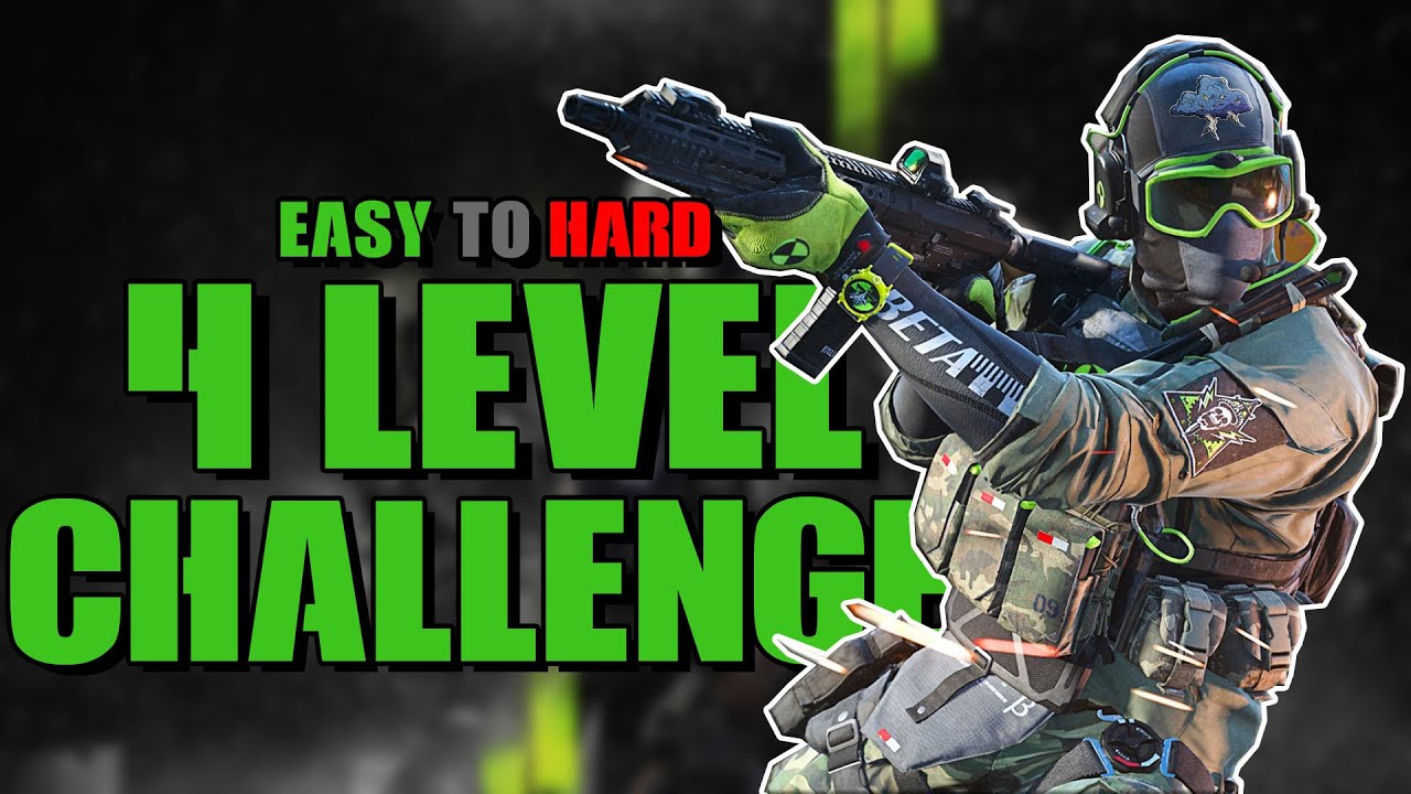 THE 4 LEVEL CHALLENGE CoD MWII - YouTube