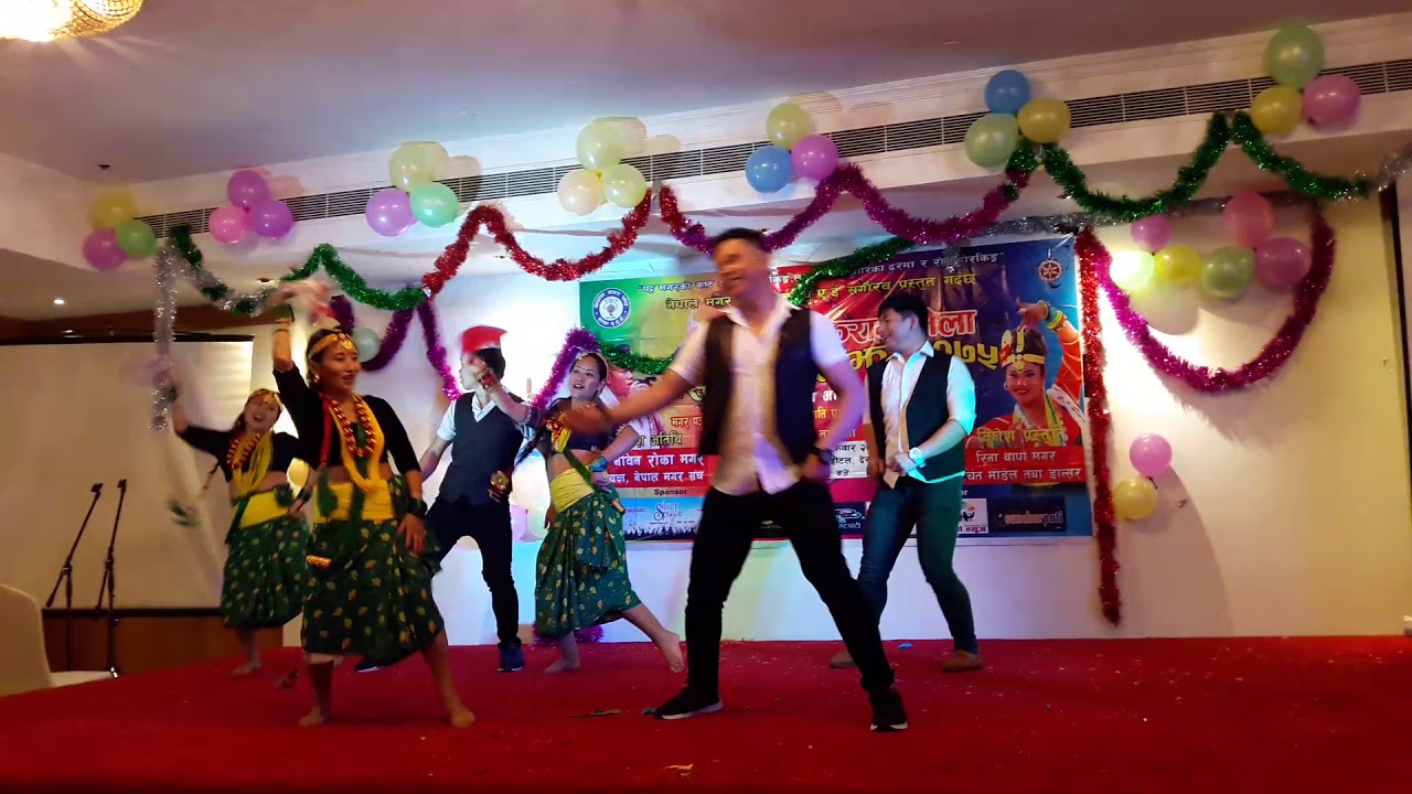 Salko pata Tapari huni -सालको पात टपरी हुनि - नेपाल मगर संघ यु ए ई ...