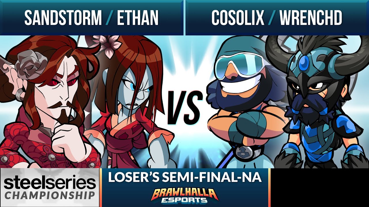 Sandstorm & Ethan vs Cosolix & Wrenchd - Loser's Semi-Final ...