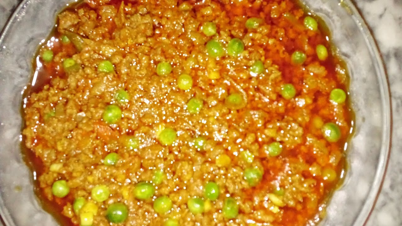 Crispy & Spicy Beef Qima Matter Restaurant style - YouTube