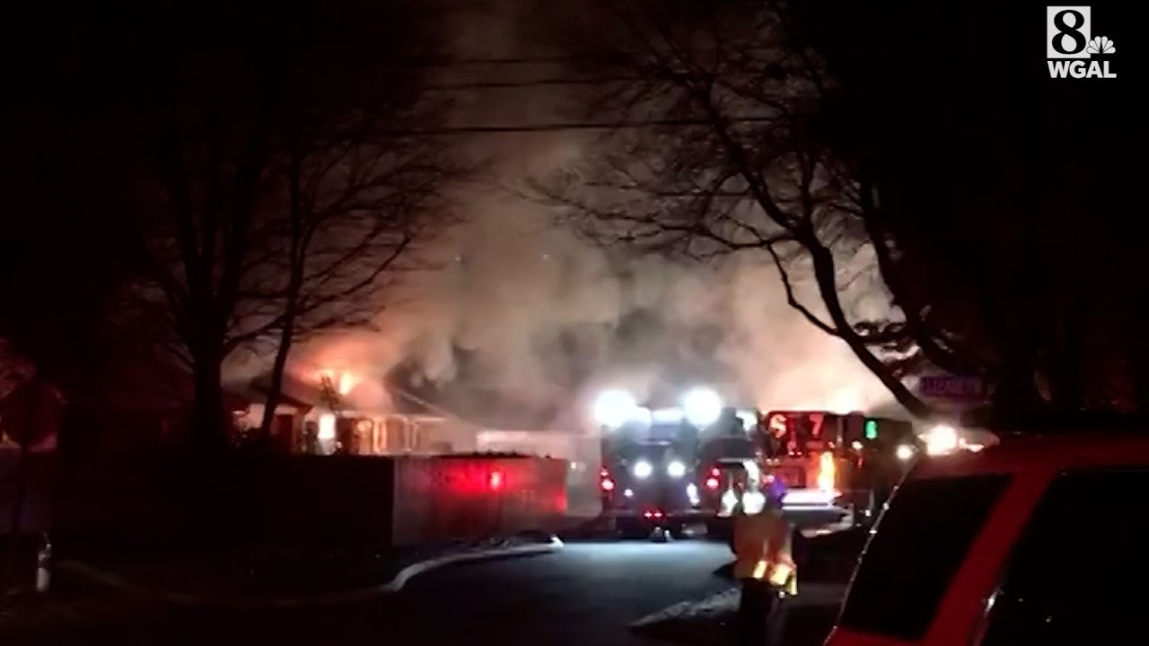 Viewer captures video of Landisville, Lancaster County, house fire ...
