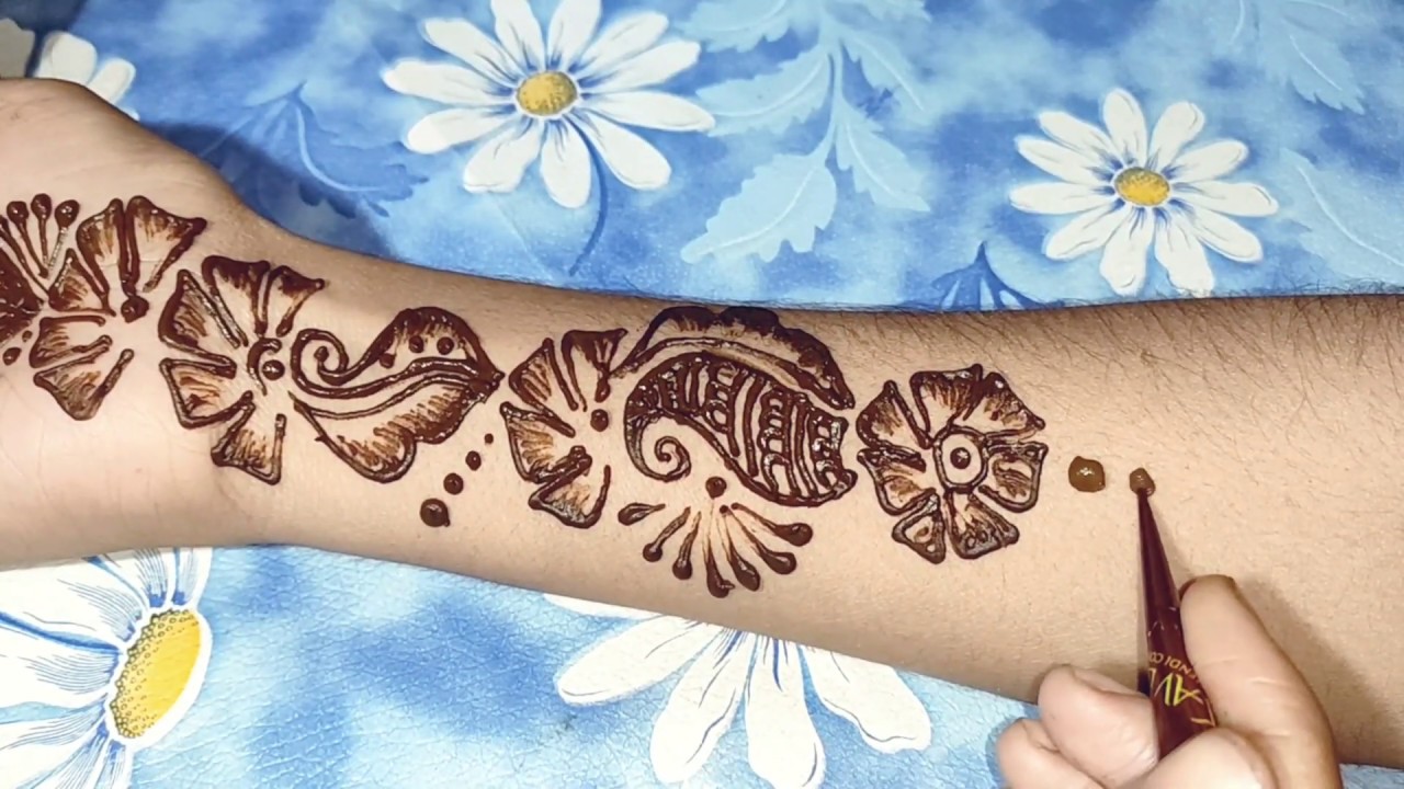 Simple and Beautiful Mehndi Design in 10 Mint | Simple Mehndi Design ...