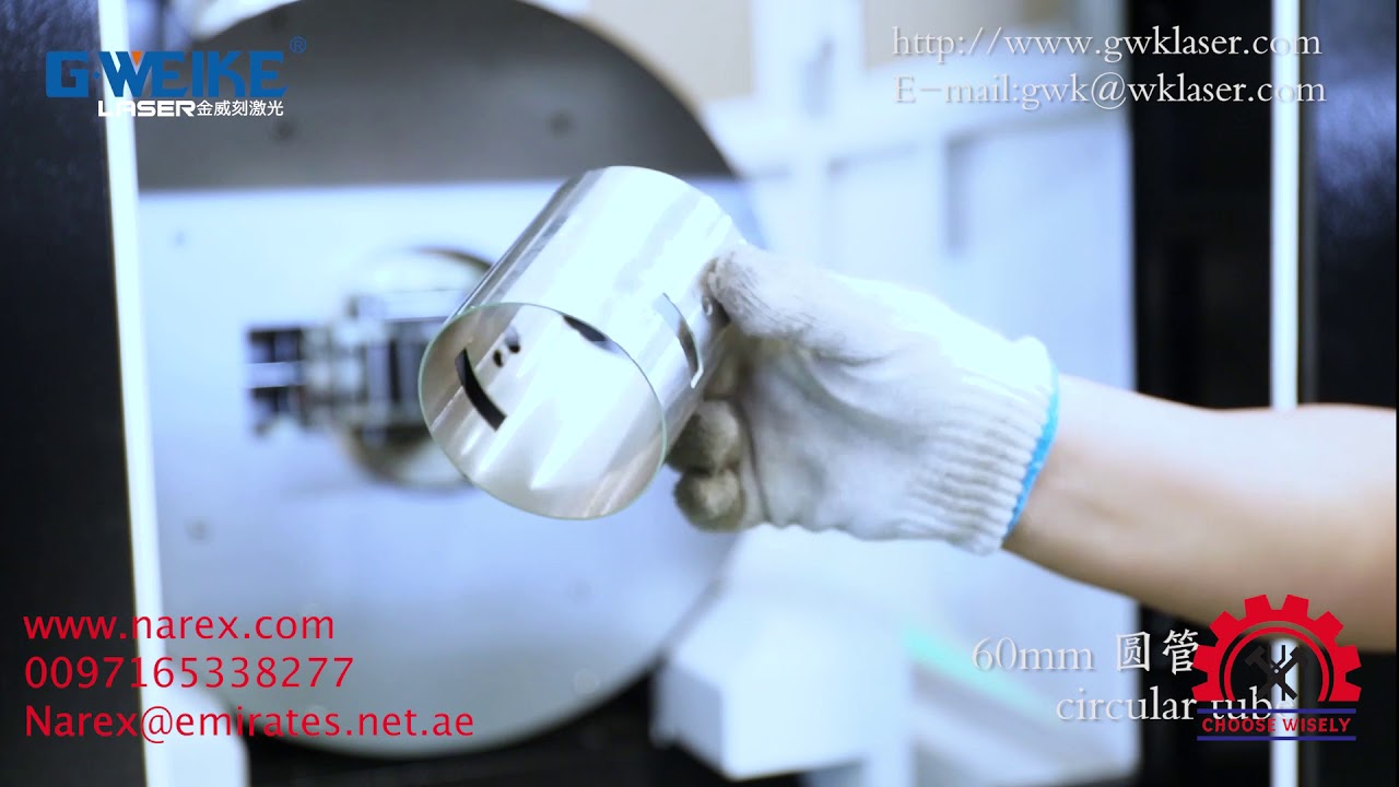 Gweike Laser Fiber LF 3015 GAR pipe and sheet cutting 60mmCircular tube ...