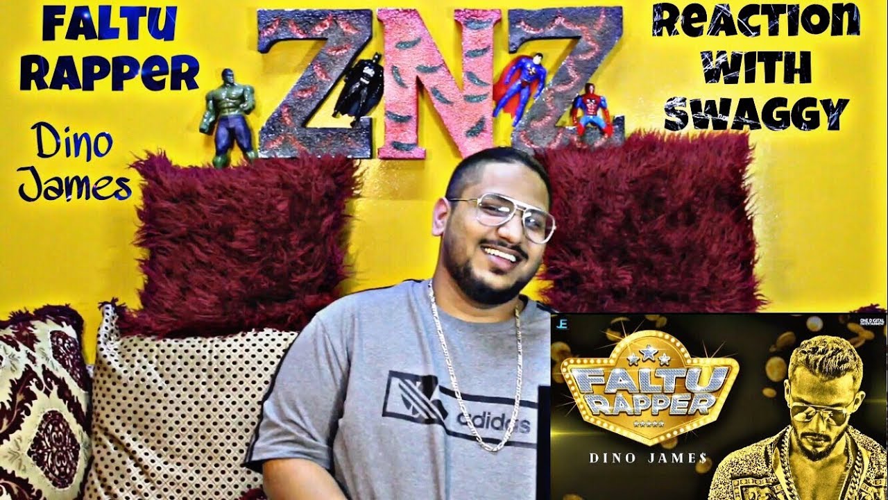 Faltu Rapper | Dino James | Reaction Video | Swaggy | SQuaD ZNZ - YouTube