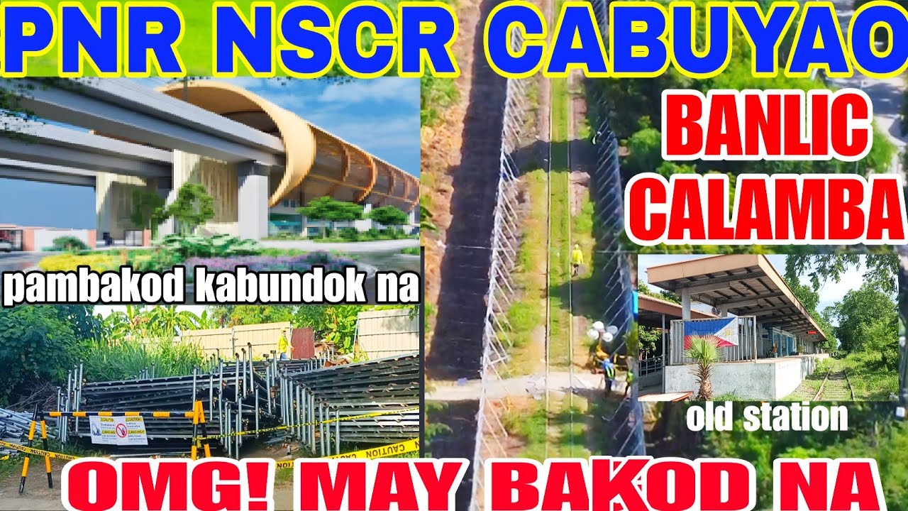 PNR NSCR SOUTH CABUYAO TO BANLIC CALAMBA LATEST UPDATE NAKU ANG HABA ...