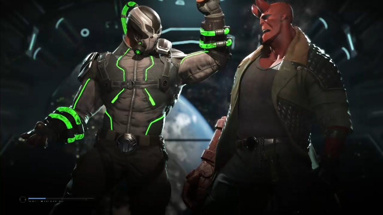 Bane Vs Hellboy INJUSTICE 2 #gameplays #videojuegos - YouTube