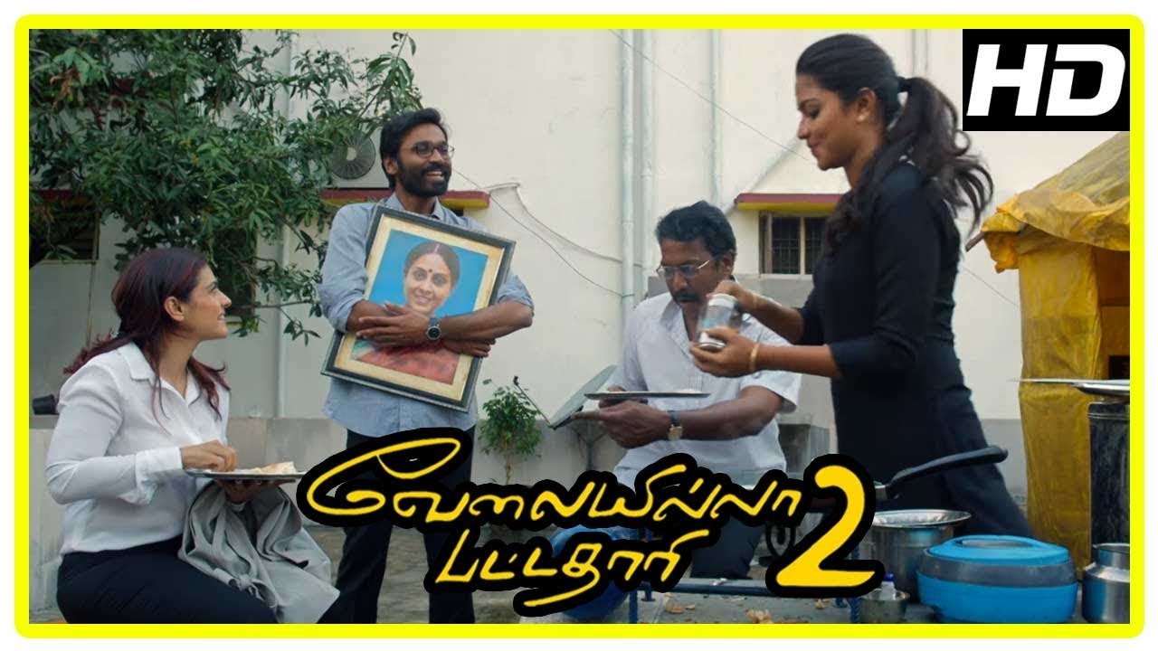 VIP 2 Climax Scene | Dhanush and Kajol patch up | Amala Paul | End ...