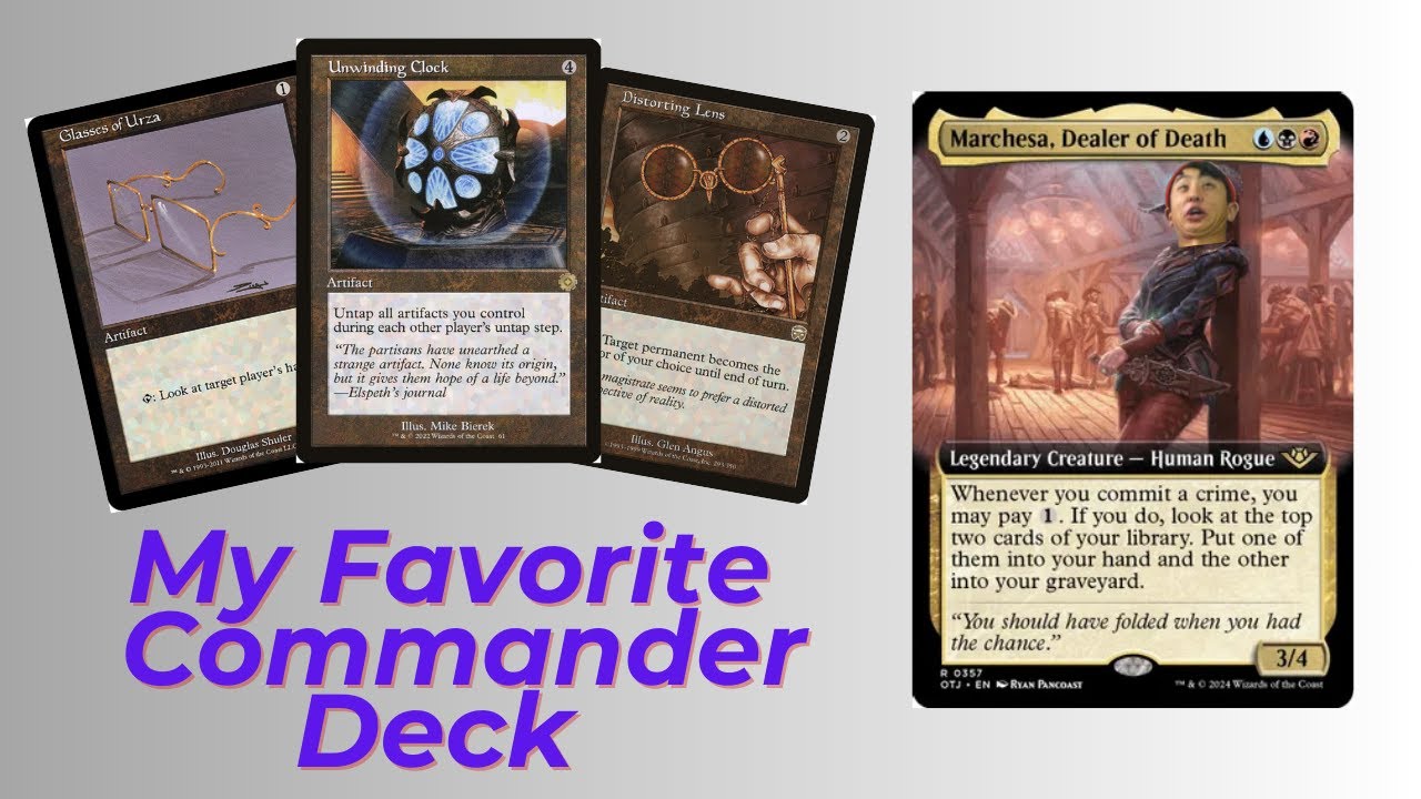 My Favorite Commander Deck: Marchesa Dealer of Death - YouTube