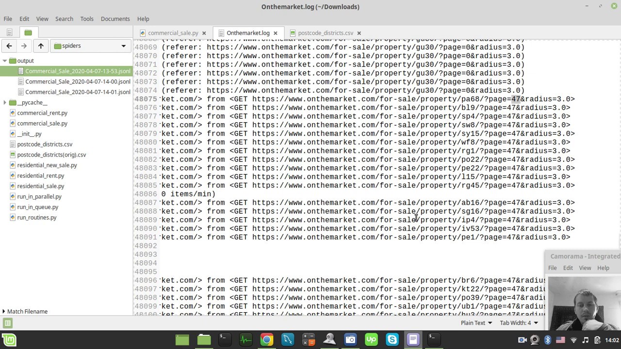 Web scraping freelancer's routine working days - debugging SCRAPY spider's pagination crawling ...