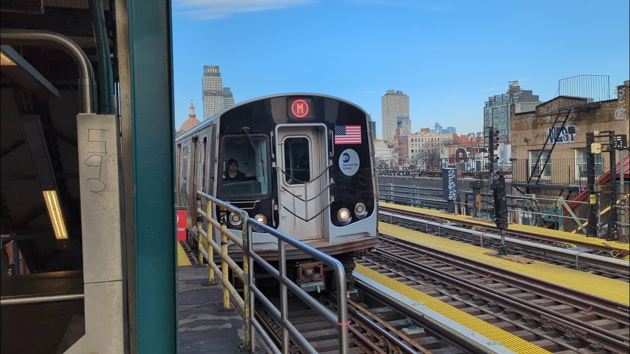 (Rare) R179 M train action - YouTube