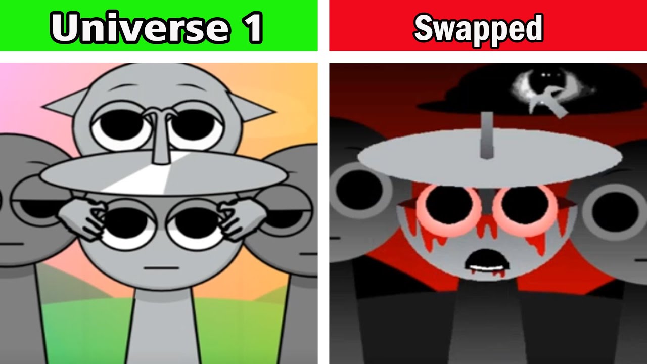 Incredibox Sprunki Retake But Universe 1 Normal Vs Horror - ALL ...