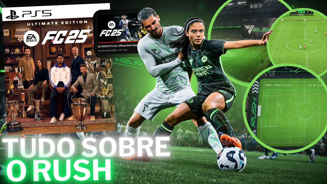 EA FC 25 - ANÁLISE sobre o NOVO MODO RUSH! Promete muito! - YouTube