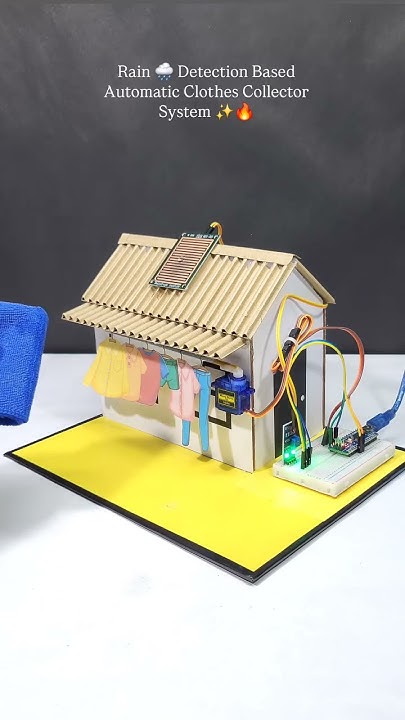 #science #raindrops # rain detector #automatic #clothes #system - YouTube
