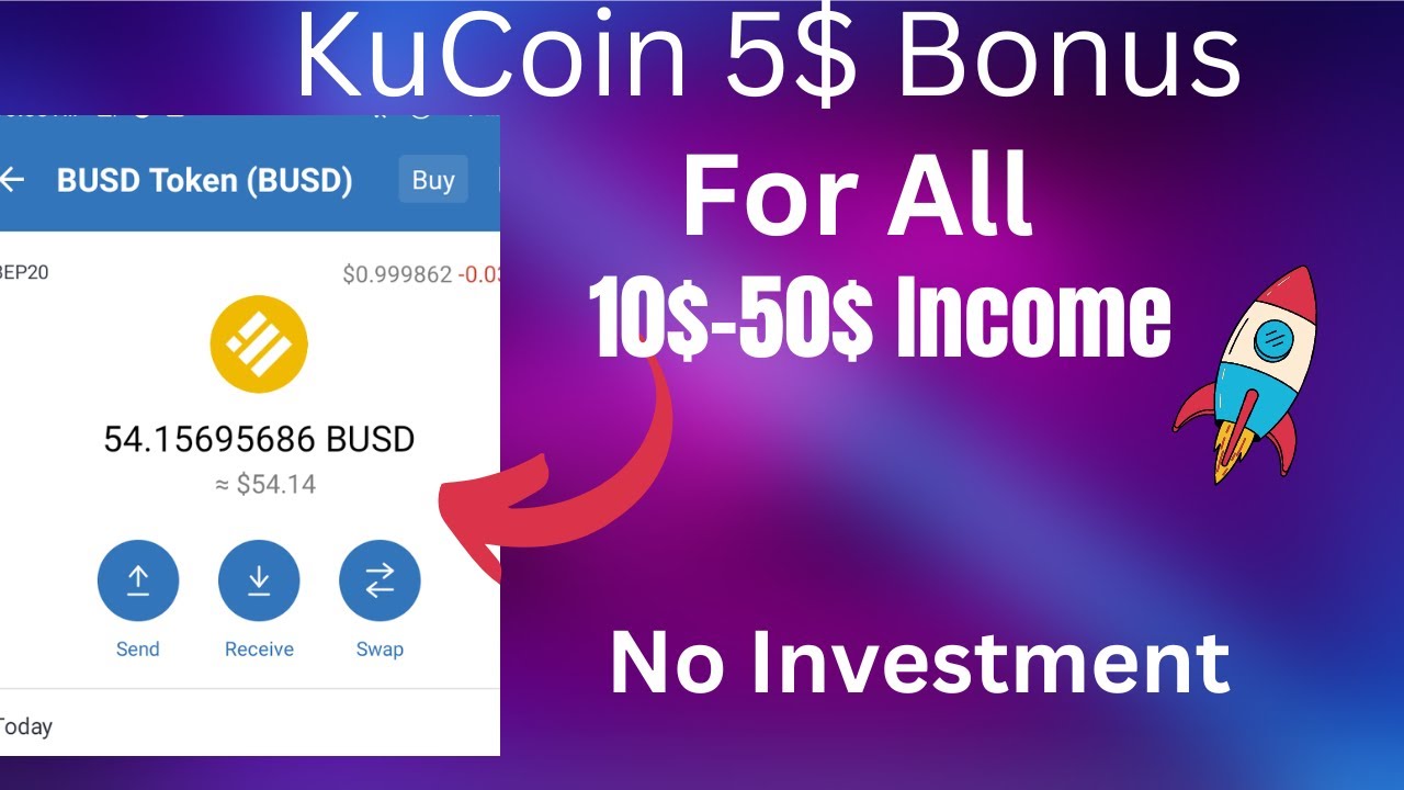 Instant Offer KuCoin 5$ Bonus For All || No Investment || #instantloot ...
