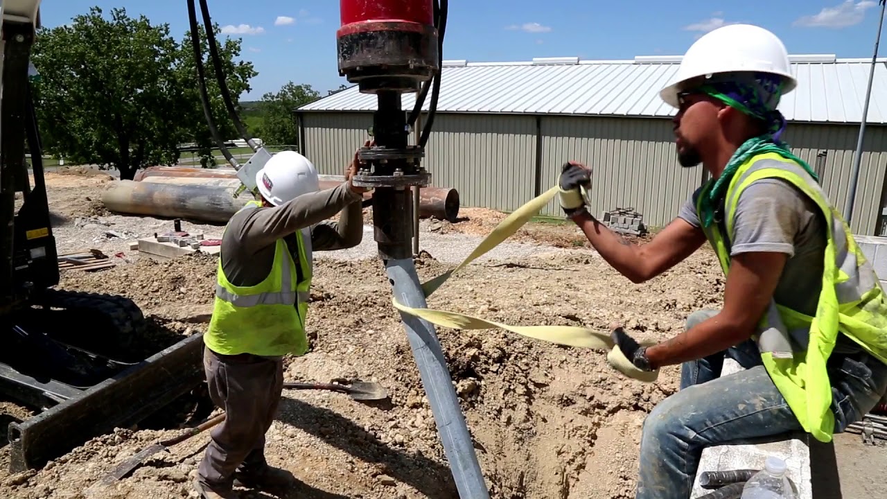 Baird Foundation Repair- Commercial Project - YouTube