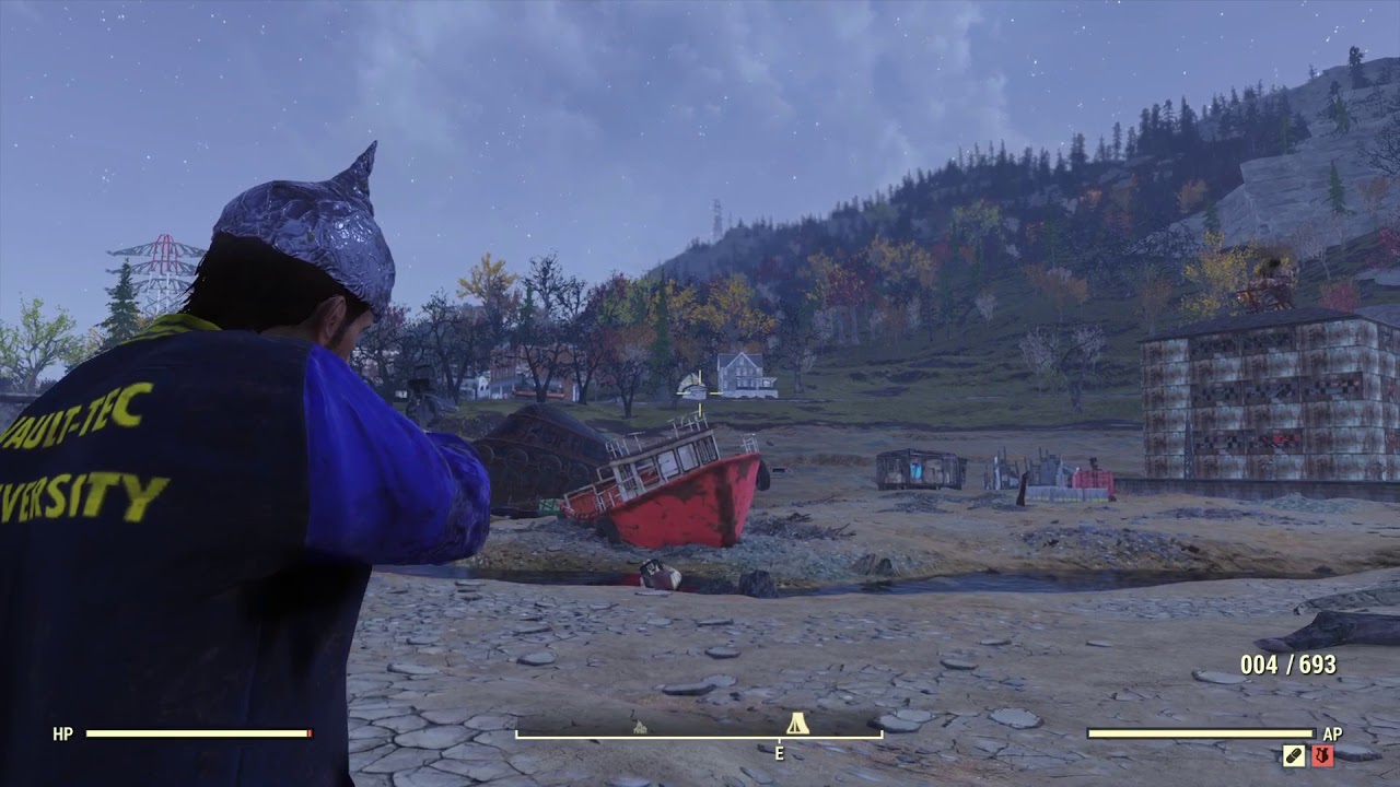 fallout 76 rad stag explosion - YouTube