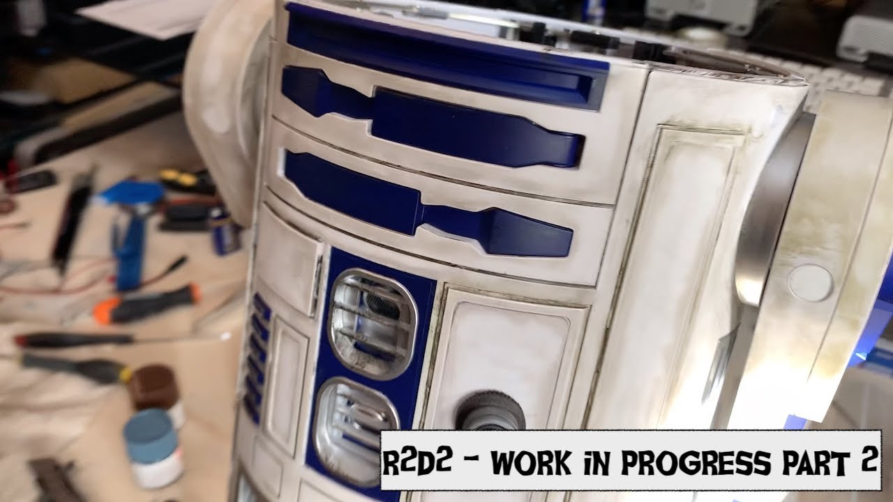 DeAgostini R2D2 - Work In Progress Part 2 - YouTube